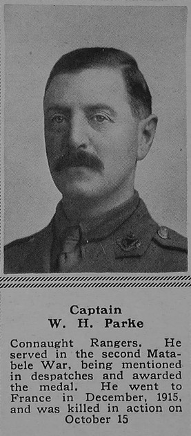 UK Photo And Film Archive | P | Parke W H Captain 6th Connaught Rangers ...